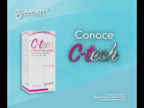 Conoce C-tech: Calcio y Vitamina D para mujeres.