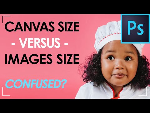 Image Size vs Canvas Size - What is the difference in Photoshop?
