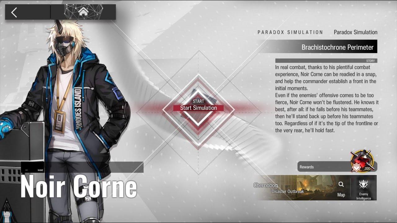 Arknights Paradox Simulation Noir Guide