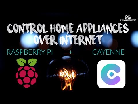 IOT Based Home Appliances System ( Raspberry Pi + Cayenne )