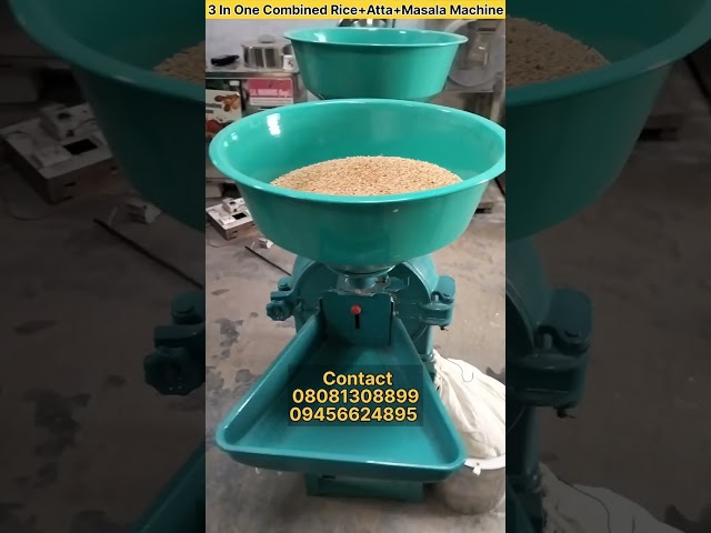 Rice mill machine - Mini Flour Mill Manufacturer from Bareilly
