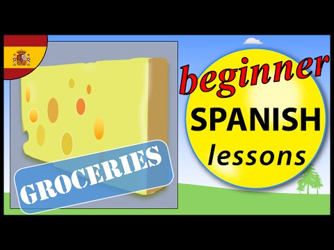 Groceries in Spanish | Beginner Spanish Lessons for Children