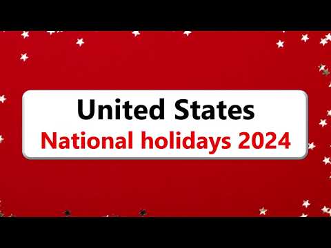 National Holidays in the United States 2024