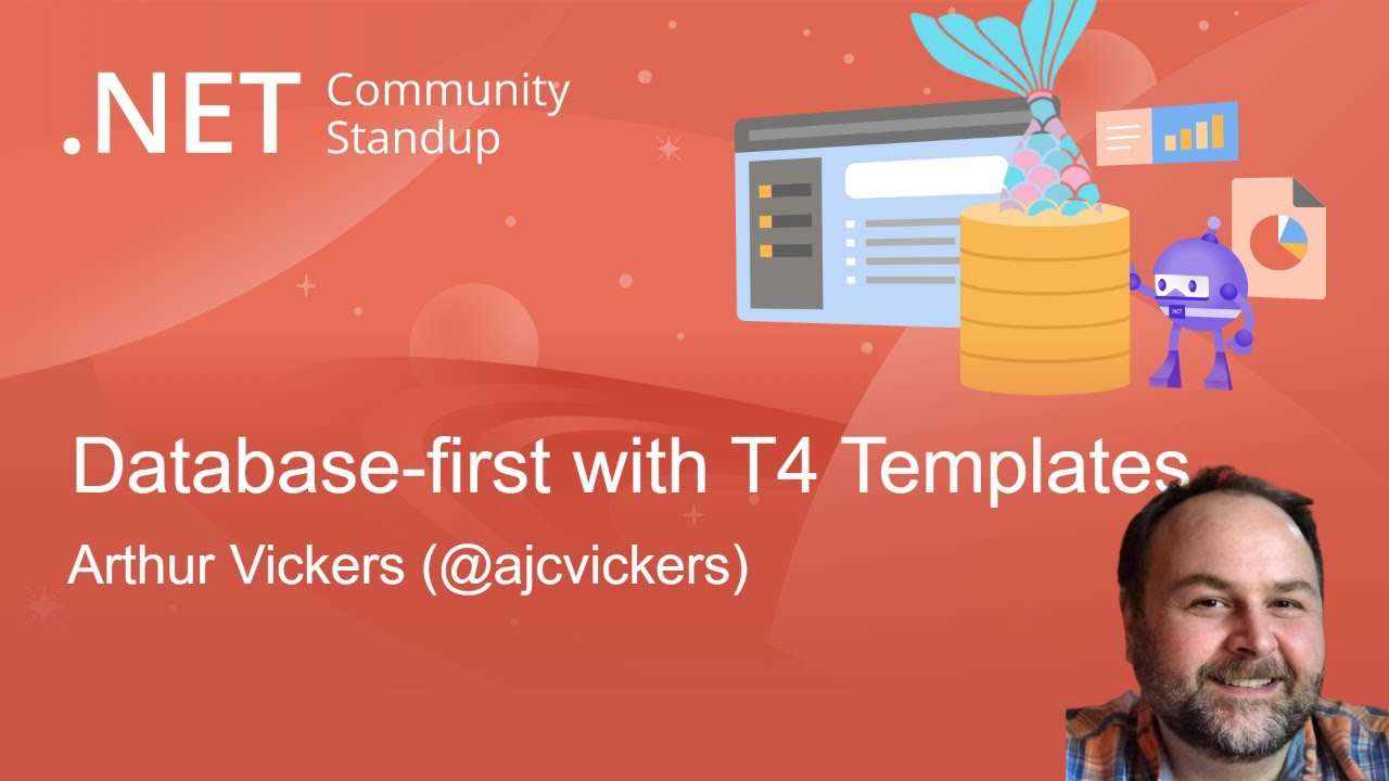 .NET Data Community Standup - Database-first with T4 Templates in EF7: Early look
