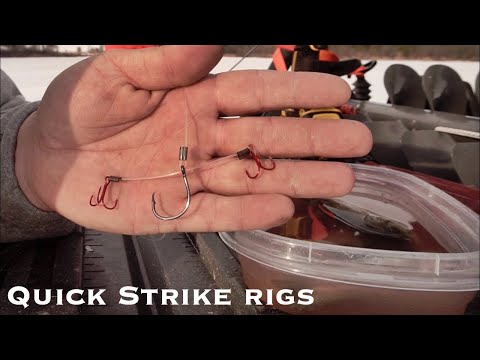 Best Quick Strike Rigs (Tip ups) for Ice Fishing Pike!