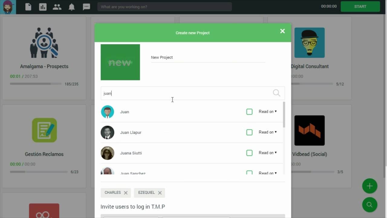 TMP app - Getting Started