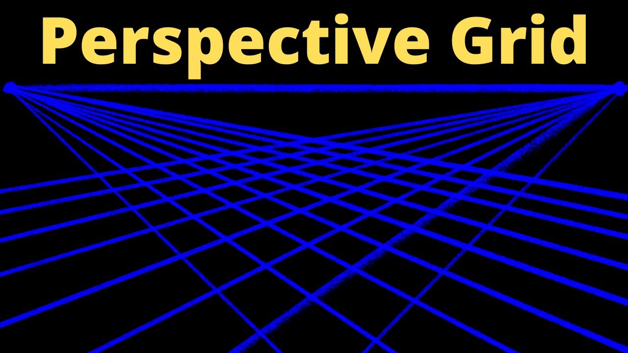 How to Create a Perfect Square Grid in Two Point Perspective