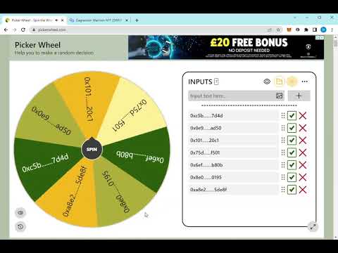 Picker Wheel Spin the Wheel to Decide a Random Choice Google Chrome 2022 09 26 20 23 00