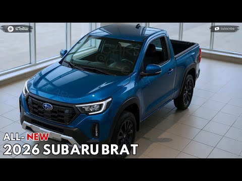 New 2026 Subaru Brat Revealed: Small, Fierce, and Ready to Take on Extreme Tracks !