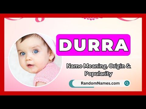 Durra - Baby Girl Name Meaning, Origin & Popularity - RandomNames.com