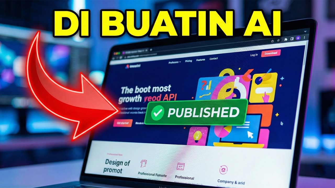 Cara Bikin Website Pakai AI Website Builder | 5 Menit Jadi!