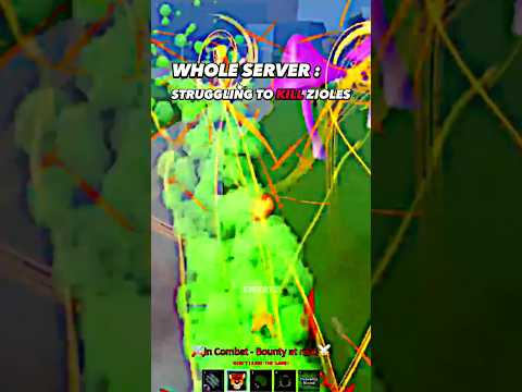 This Dude Almost Killed Zioles | Blox fruits #shorts #roblox