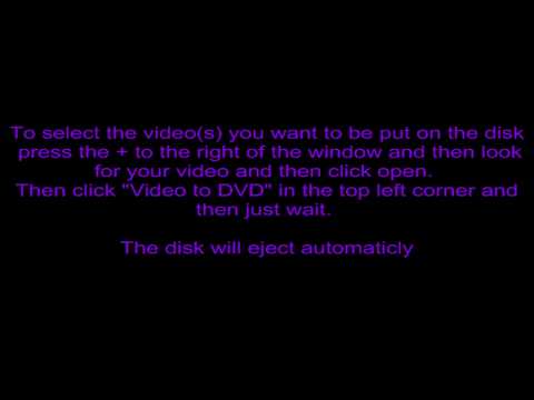 How to easily burn a DVD