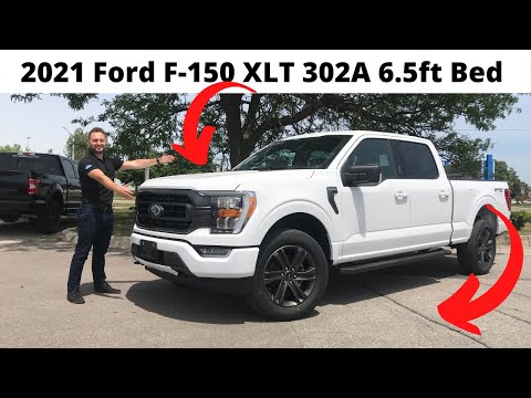 All New 2021 Ford F-150 XLT Sport 302A Package In Depth Review & Walk Around-Is This The Best Truck?