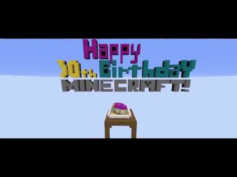 Happy 10th Anniversary, Minecraft! Minecraft Map