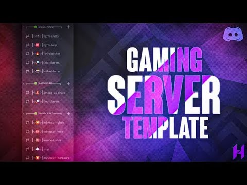 how to get a gaming server template (very simple and easy)