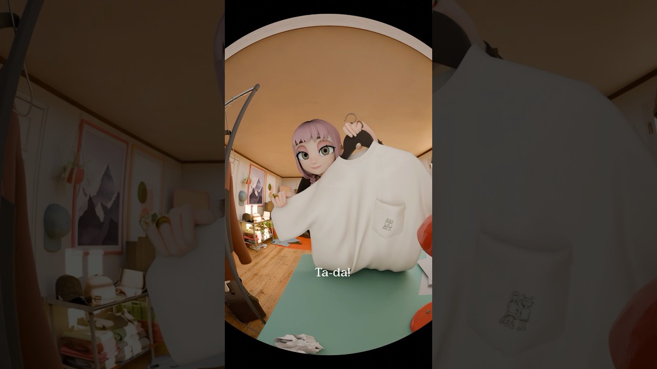 Concept - Original Short Animation #3danimation #blender #fashion