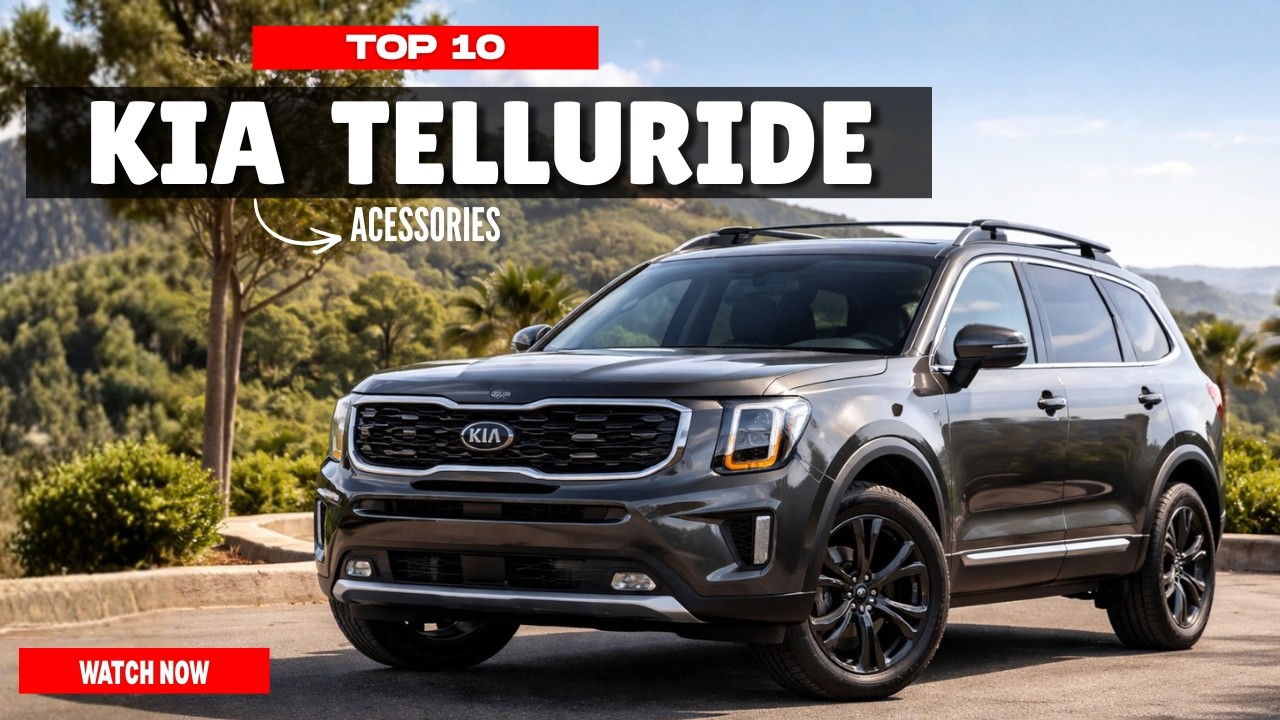 Kia Telluride Accessories That Make a Real Difference
