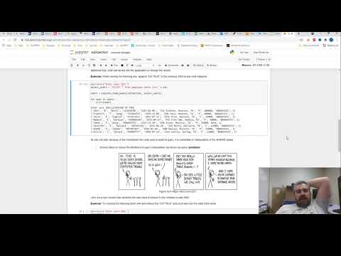 Simple Jupyter Notebook SQL Example