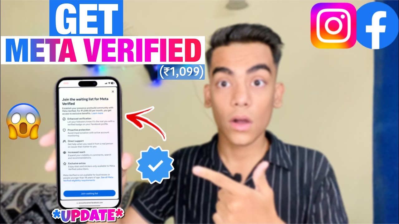 How To Get Verified (Blue Tick) on Facebook and Instagram | Meta Verification Update 2023