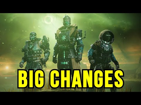 Destiny 2: Big Masterwork Armor & Weapon Changes