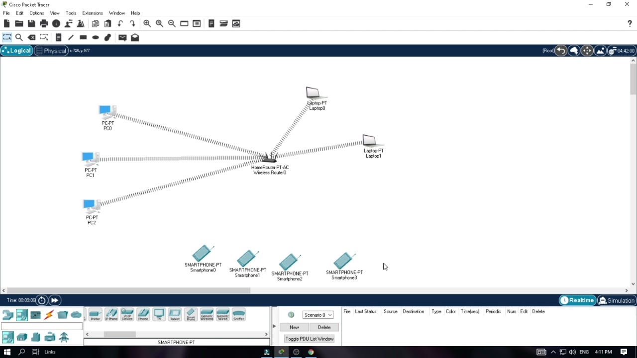 Create SOHO Network using Cisco Packet Tracer