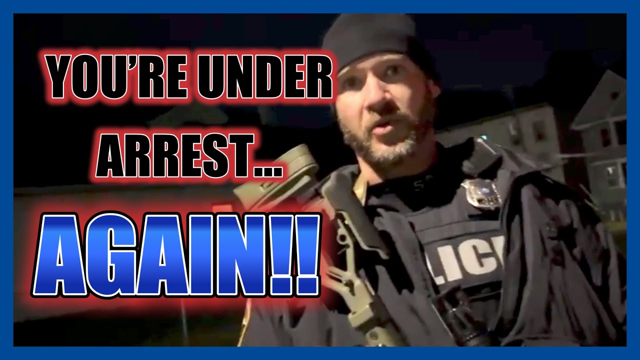1st Amendment Auditor Arrested TWICE In The SAME Night!