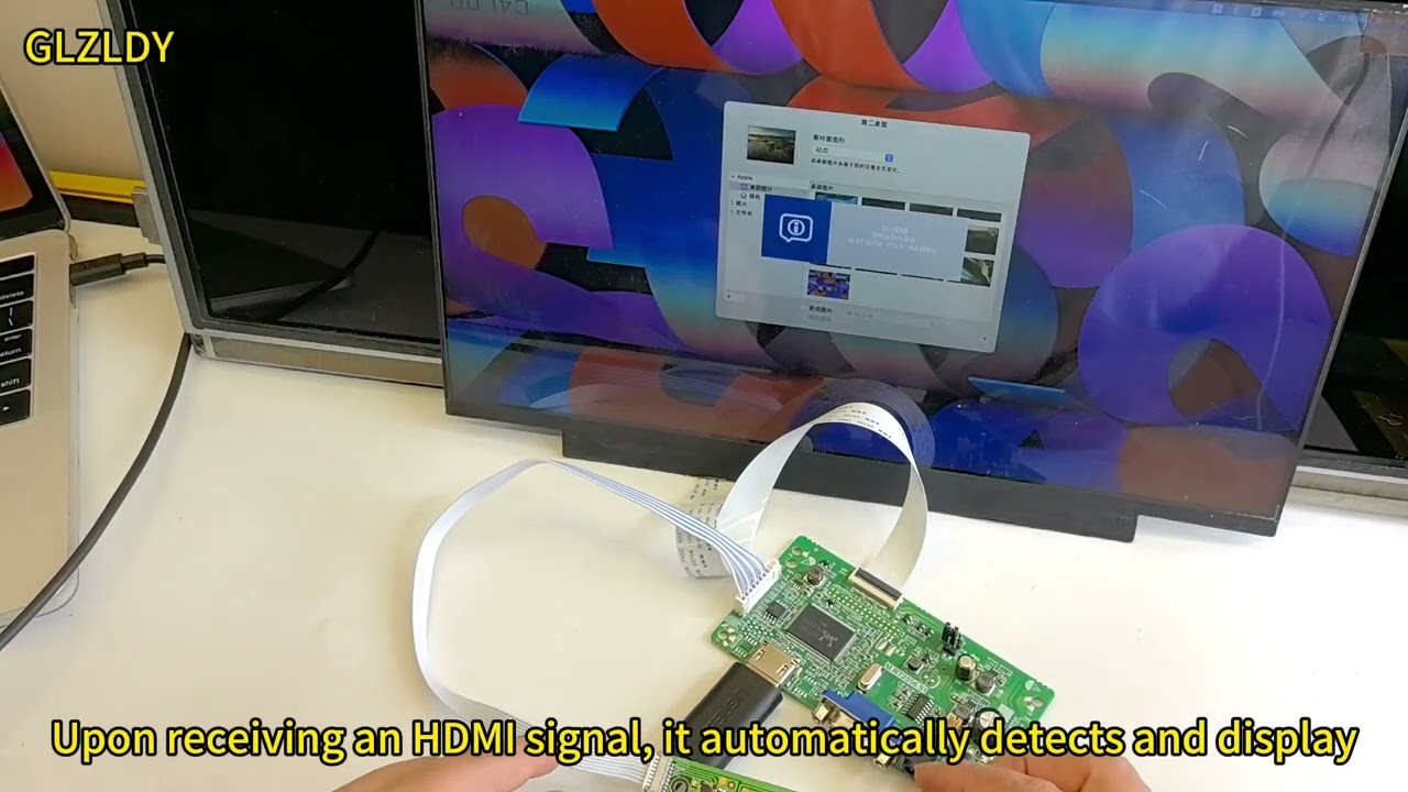 RT2556 eDP 30P LCD driver board HDMI+VGA Controller for LAPTOP LCD  display for 1366*768 1920*1080