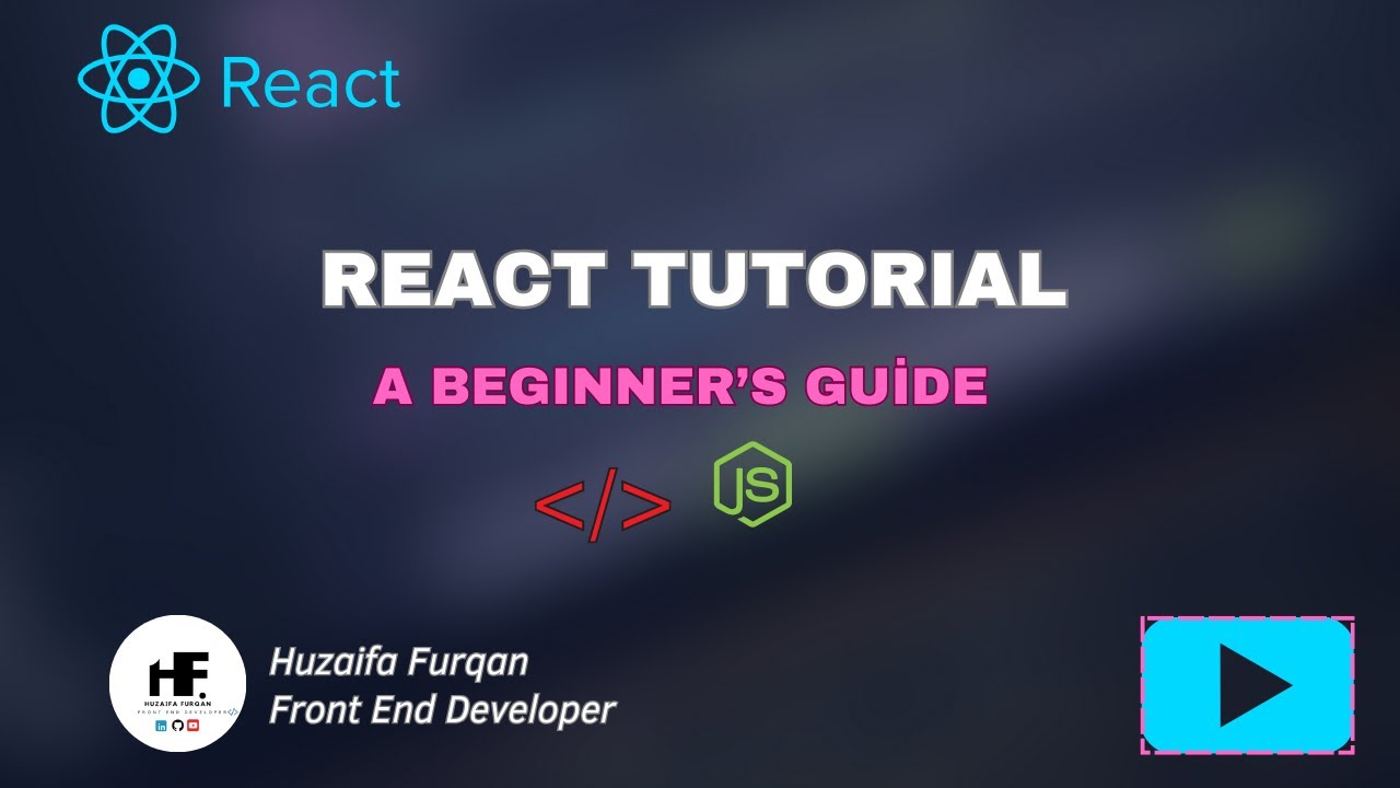 React Tutorial: From Project Setup to Counter App (with GitHub Push)
