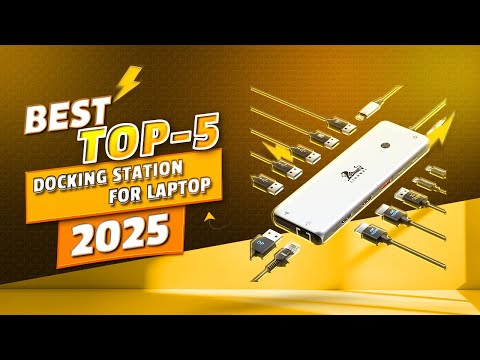 TOP 5 Best Docking Station for Laptop 2025 - Dual Monitor, USB-C, Mac, Windows, Business & Gaming