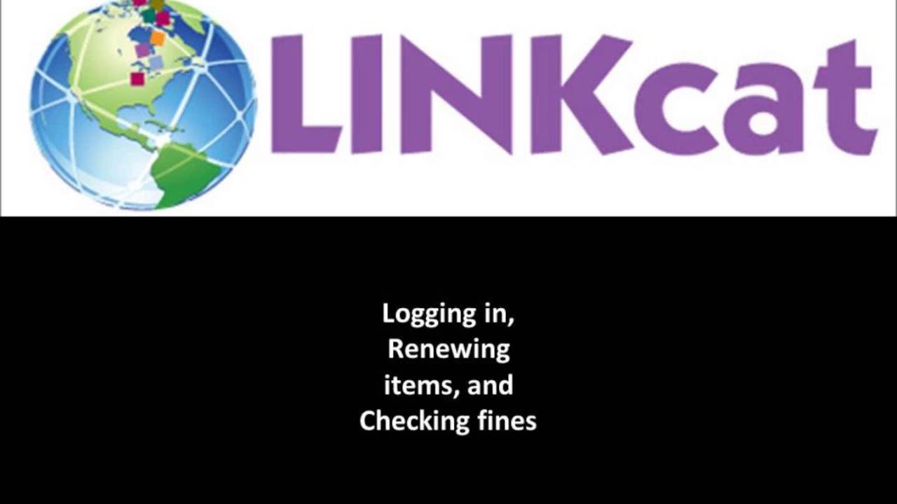 Logging into LinkCat