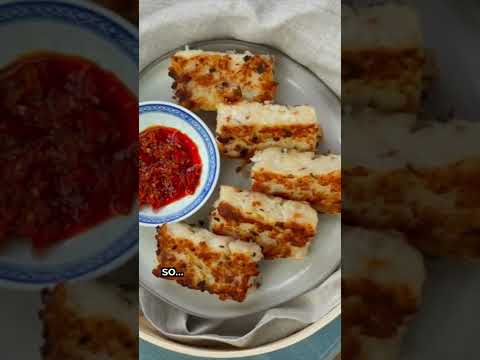 π How to Make Chinese Turnip Cake #Shorts