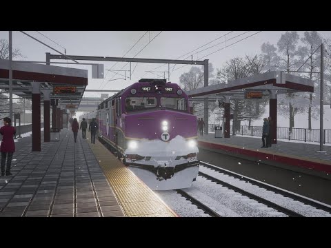 Train Sim World 3 PS5 Boston Sprinter Operating MBTA Commuter Rail Train 811 to Providence Part 1