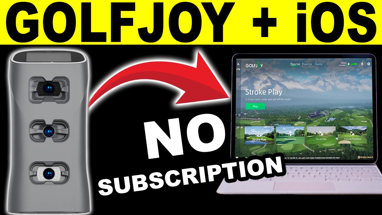 Best No-Subscription Golf Launch Monitor? GolfJoy Spica 3 iOS Review