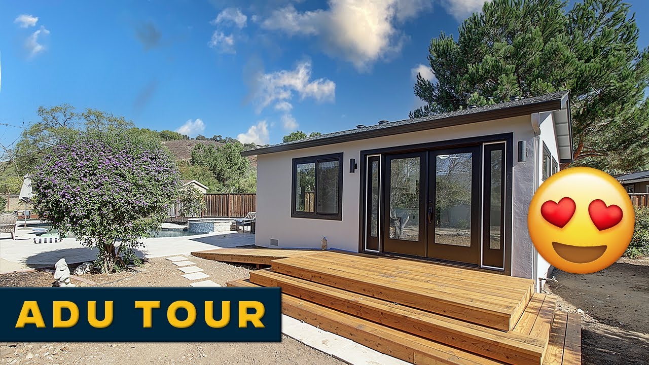 Pool House ADU Tour | 396 square foot ADU | Tiny Home Tour w/ Acton ADU