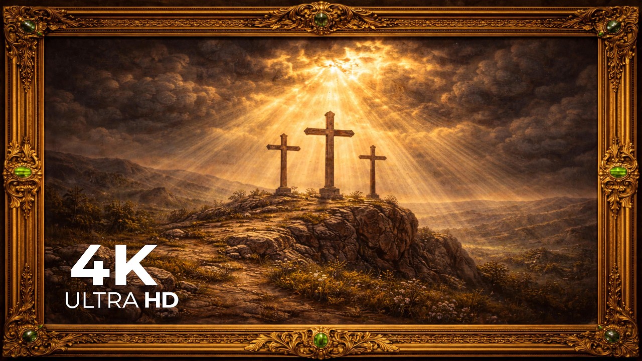Good Friday | The Crucifixion ✝️| 4K Ultra HD Sacred TV Wallpaper