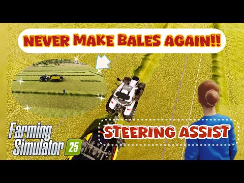 FS25 NEW MOD/AI BALER! FANTASTIC NEWS! #fs25mods