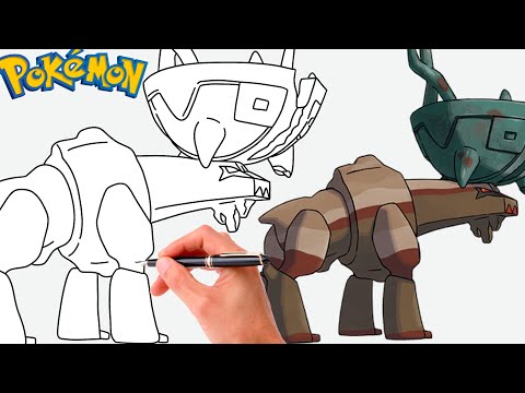 Cómo dibujar TING-LU POKEMON #1003 | Generación 9
