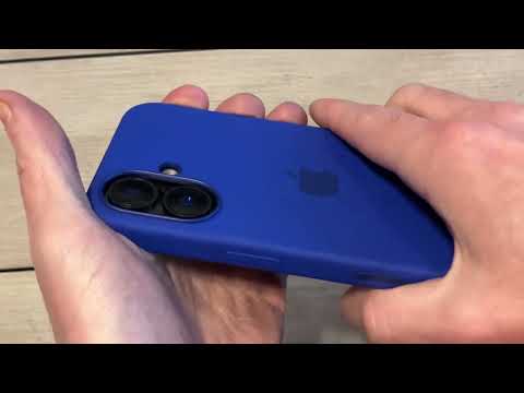 Official Apple iPhone 16 Silicone Case with MagSafe and Camera Control - Ultramarine ​​​​​​​Review