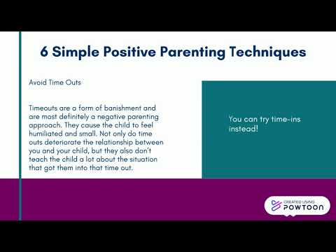 6 Simple Positive Parenting Techniques – childcare blog
