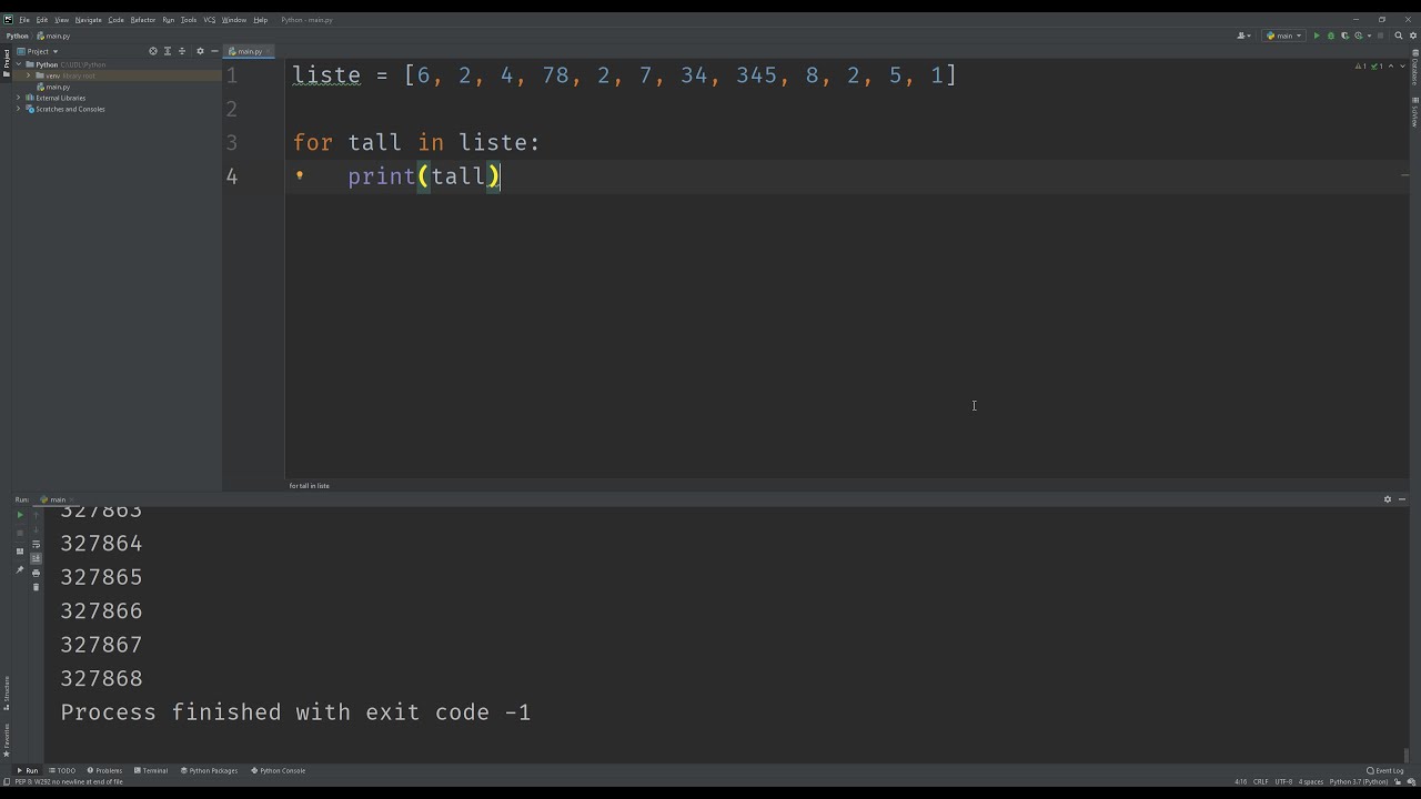 Krasjkurs i Python-programmering | UDL.no