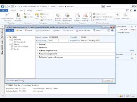 Project setup – Work breakdown structure – Joel Leichty