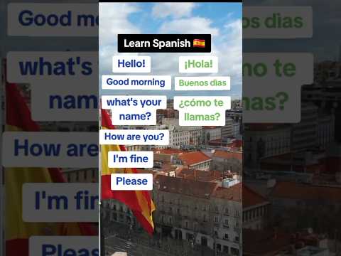 Learn Spanish INSTANTLY - Fun, Fast, and Easy!