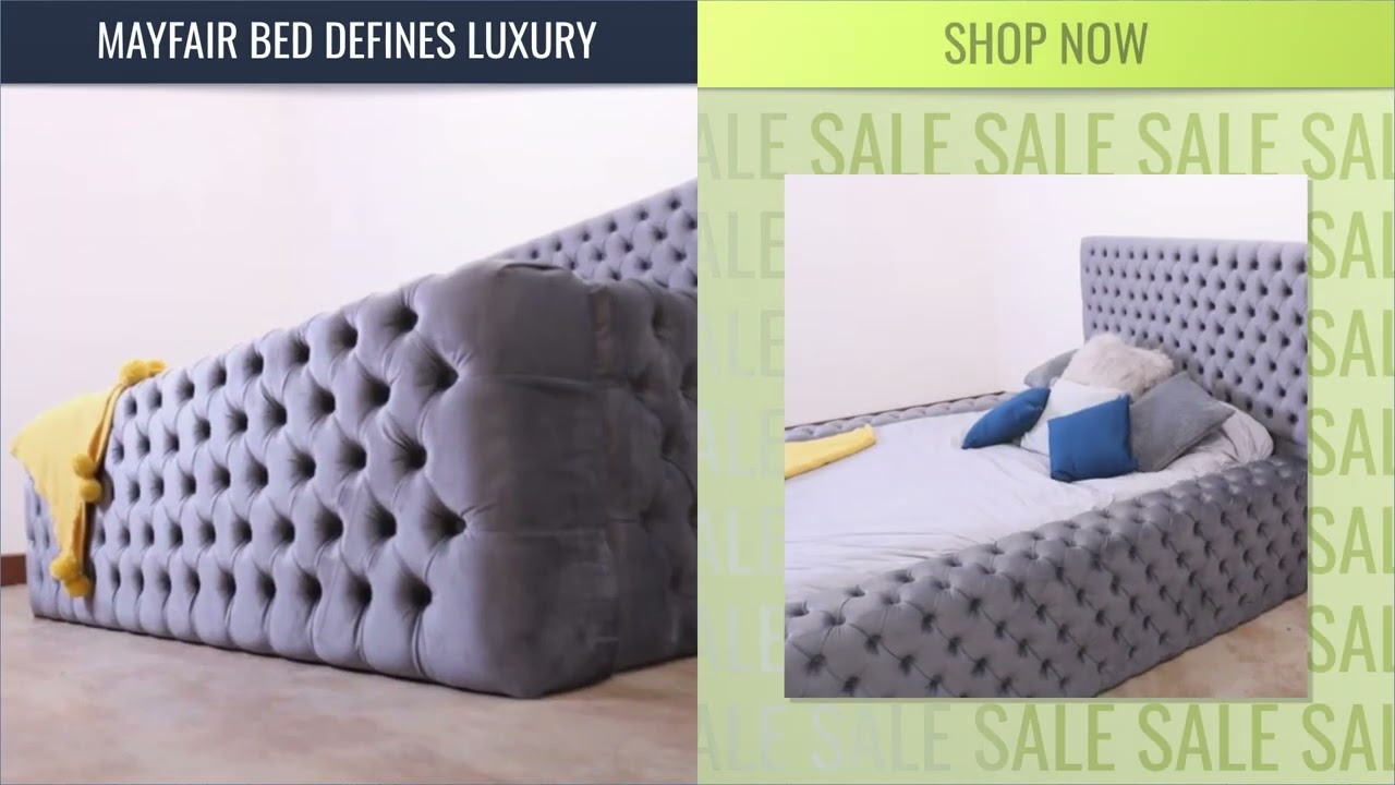 Mayfair Chesterfield Bed luxurybedstore.co.uk