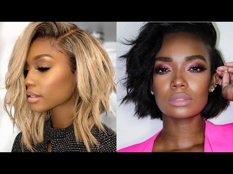 Bob Haircut Ideas for Black Women #bobhaircuts #shorthair #shorts