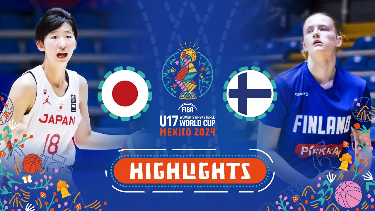 日本 vs フィンランド - グループステージ - FIBA U17 Women's Basketball World Cup 2024 | FIBA.basketball