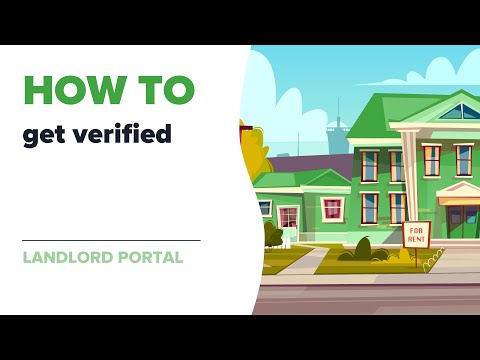 How to get verified (Landlord Portal)