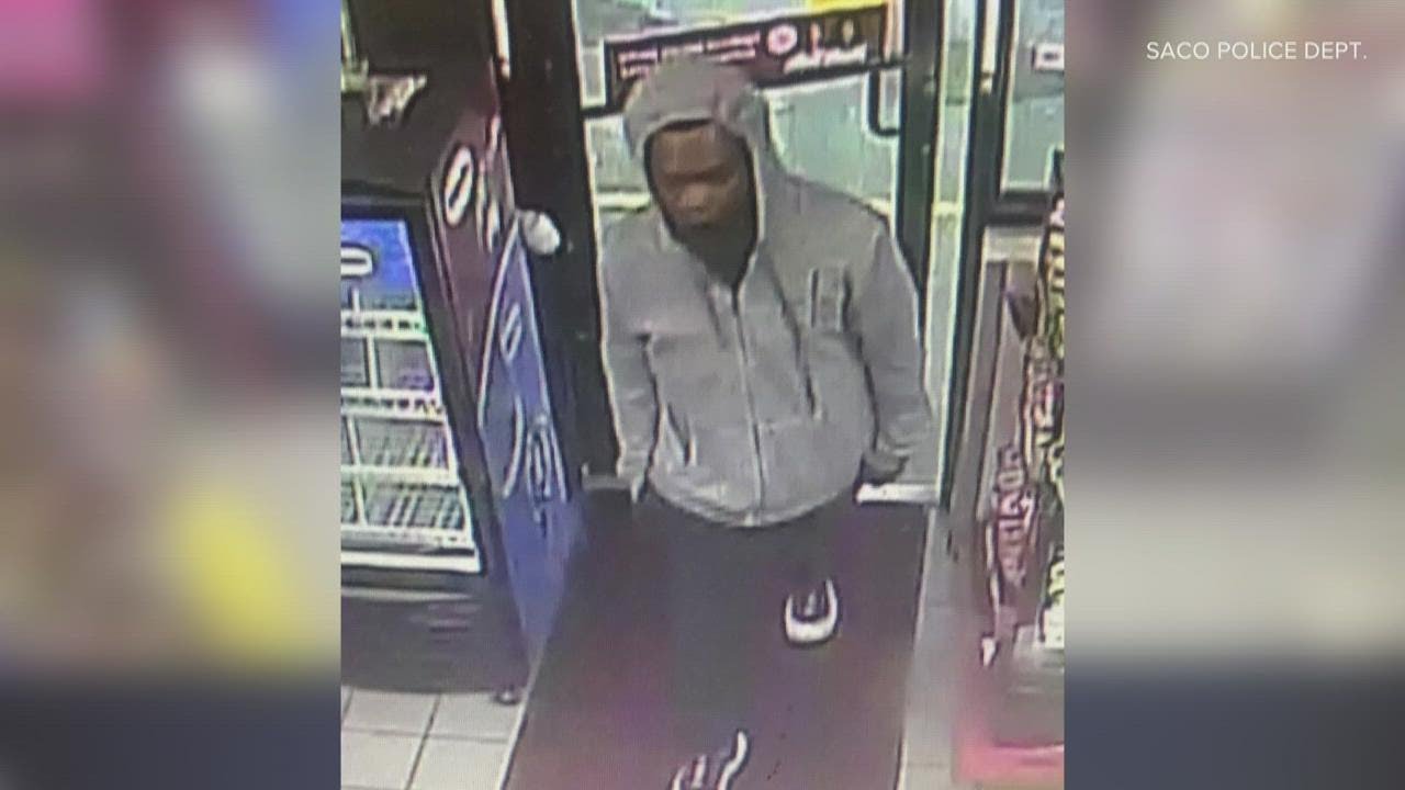 Police searching for armed man who robbed Circle K in Saco, police say