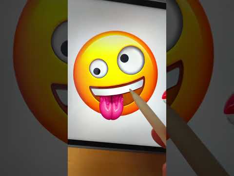 ðĪŠðĢ Zany Face Emoji part 1 #emoji #procreate