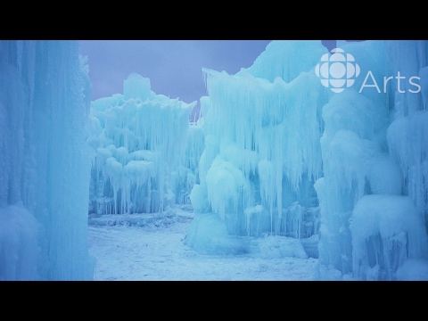 Farmers Build a Real Life Ice Castle…: English ESL video lessons